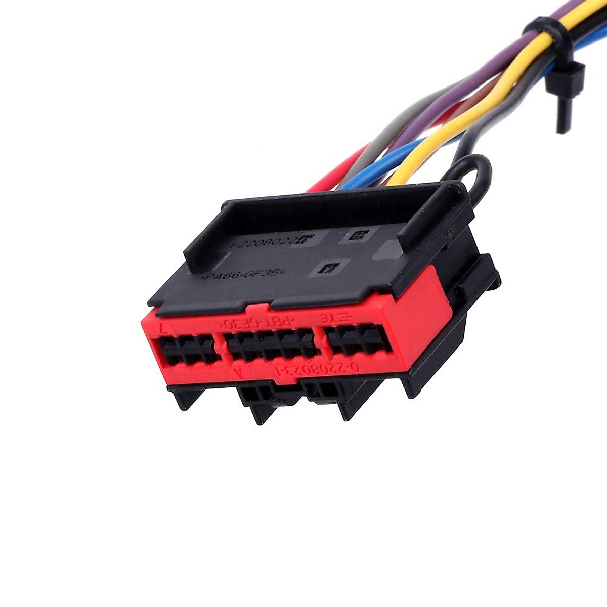 FEIPARTS Tow Mirror Towing Mirror Conversion Wiring Harness Fits for Ford for F150 Wire Harness Connector Adapter 8 pin to 22 pin for 2004-2017