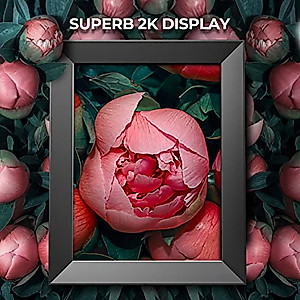 DragonTouch 10 Inch WiFi Digital Picture Frame, 2K Auto-Rotate Touch Screen Digital Photo Frame, Built-in Rechargeable Battery, Share Photos via App, Email, Cloud in a Minute