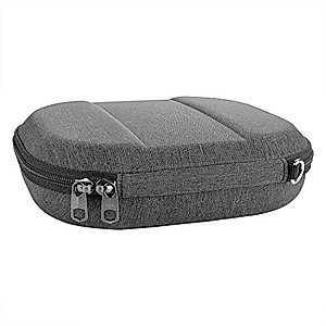 Geekria Shield Headphones Case Compatible with Sony WH-CH520, WH-CH510, WH-CH500, WH-1000XM4, WH-1000XM3, MDR-1000X Case, Replacement Hard Shell Travel Carrying Bag with Cable Storage (Dark Grey)