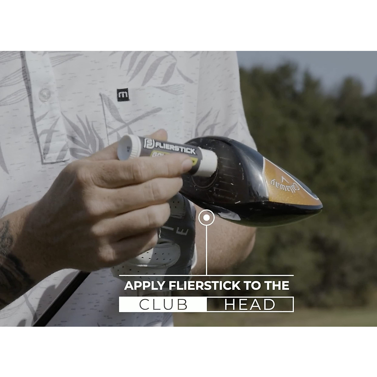 Flierstick Golf Slice & Hook Eliminator – Improve Your Golf Game - Longer Straighter Shots - Slick Stick Compound Helps Reduce Spin, Increase Distance & Improve Accuracy – No Slice Golf Accessory