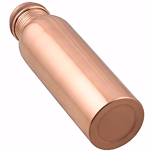 MORE-ECO Set of 2 Water Bottles | Copper Water Bottle | Travel Water Bottle | Ayurvedic Health Benefits Copper Bottle 32 OZ Water Bottles