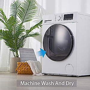 EGYPHY Bathroom Rugs Memory Foam Bath Mat 17x24 Inches, Soft and Absorbent Non-Slip Carpet, Super Cozy Velvet Mats Used for Shower Bathtub Kitchen, Machine Washable Plush Microfiber Bath Rugs,Grey