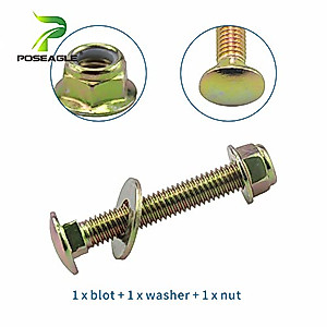 POSEAGLE 2 Pack 539132728 Idler Pulley Replace Husqvarna 539132728 Husqvarna Idler Pulley, 589766102 Pulley, 589766101, 539112196 for Husqvarna MZ52 MZ54 MZ61 MZ6128 RZ4623 RZ46I YTH22v42LS Z246 Deck