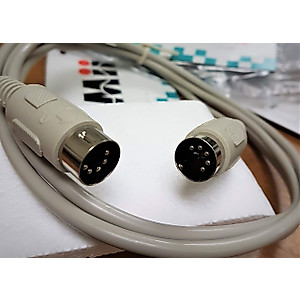 Mii Pro Cable - PC Accessories 10' Din5 M/M Straight Through 10 Feet Male to Male MIDI Cable Din 5 at Keyboard, Midi or Switch Box Cable (Din5-10FT-MM)