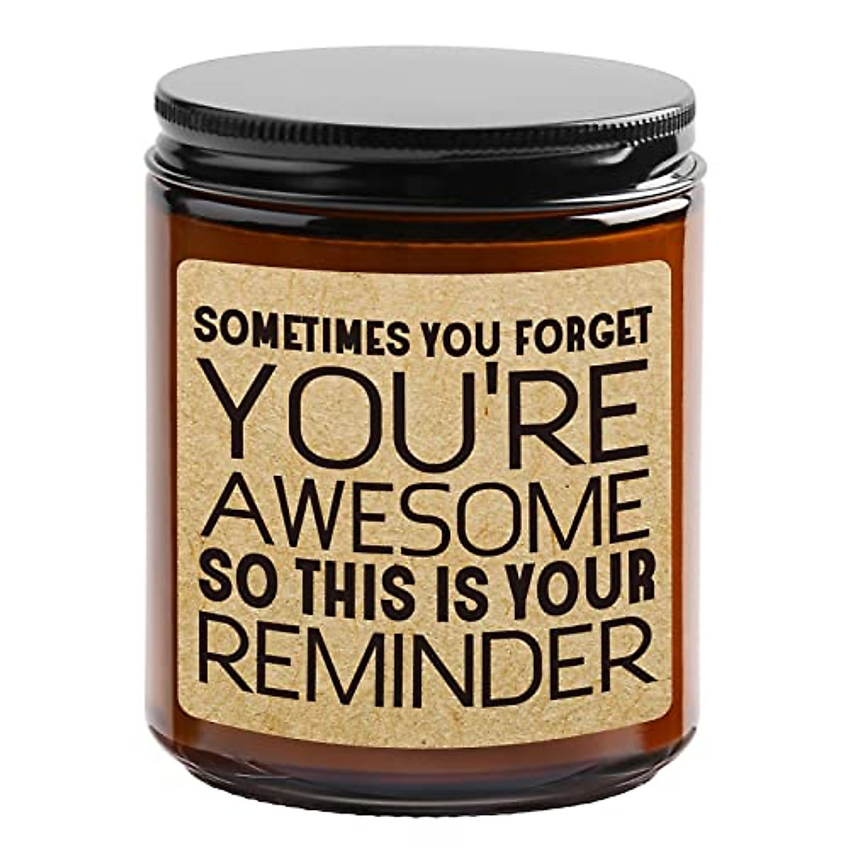 Scented Candles, Birthday Gifts for Women, Friends, Inspirational Lavender Candles Decorations, Mother's Day Thank You Gifts, Gifts for her, Birthday Relaxing Gifts for Mom, Dad, Coworker, BFF, Sister