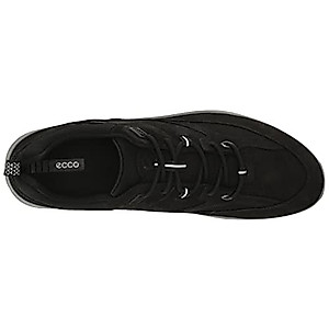 ECCO Men's Exceed Walking Sneaker Hiking Shoe, Black/Black Nubuck, 10-10.5