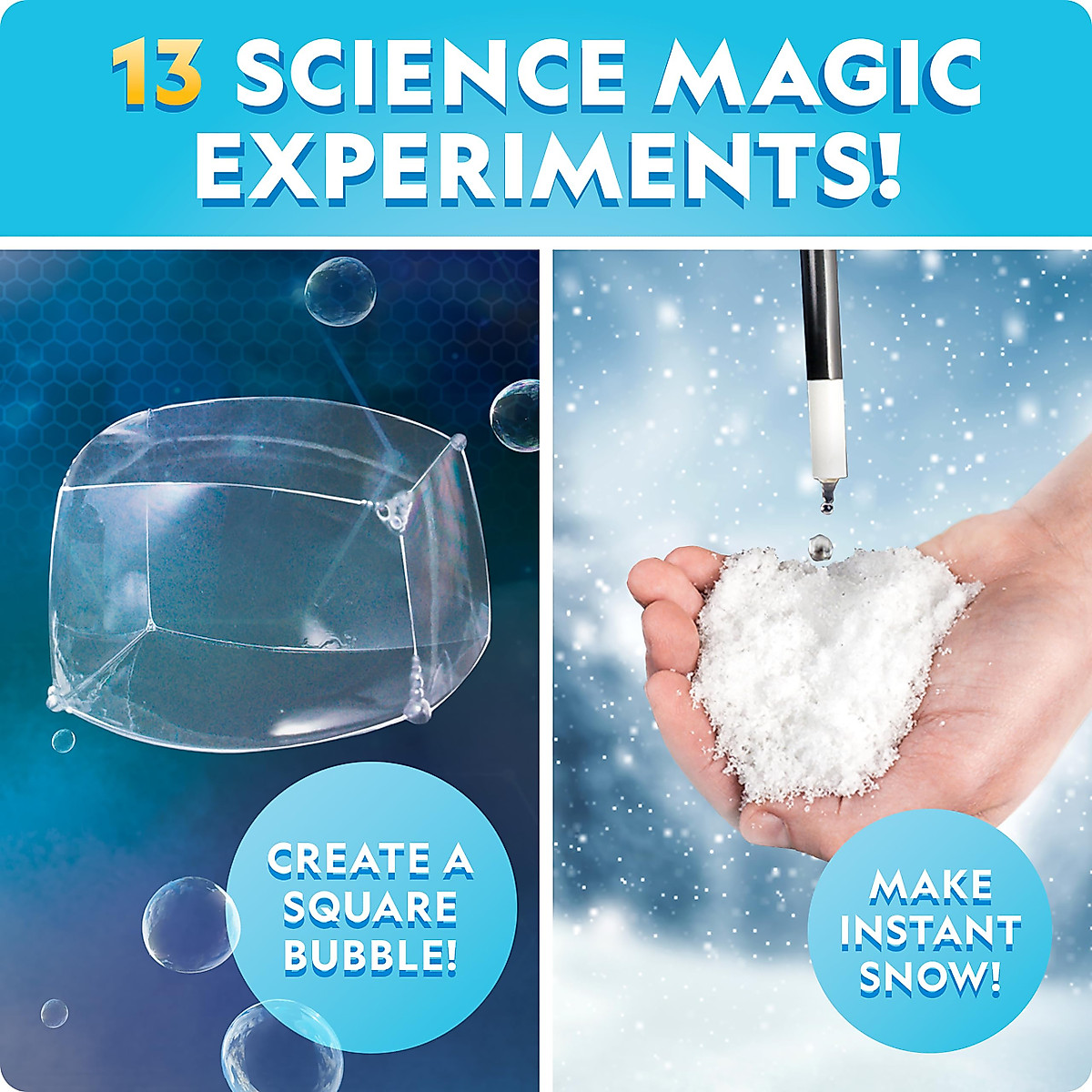 NATIONAL GEOGRAPHIC Mega Science Lab - Science Kit Bundle Pack with 75 Easy Experiments, Featuring Earth Science, Chemistry, and Science Magic Activities for Kids