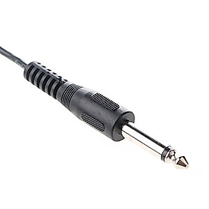 LUVAY Guitar Pickup Acoustic Electric Transducer for Acoustic Guitar, Cable Length 10' (Gold)