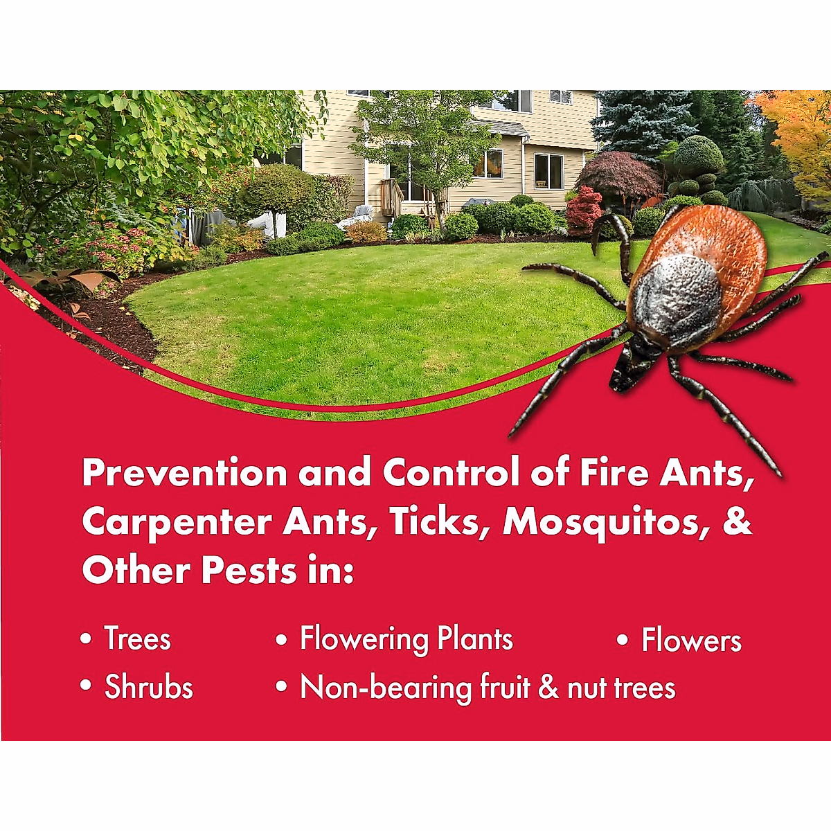 7.9% Bifenthrin Insecticide - Gallon - (Compare to Leading Brands) – Professional Insect Control - Kills on Contact - Fire Ants, Ticks & More