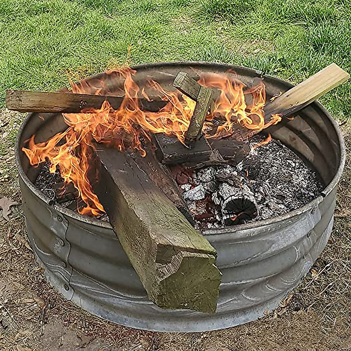 Buffalo Tools FRING36: 36 Inch Galvanized Steel Fire Ring, Multi