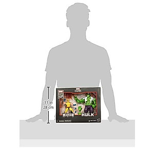 Marvel Legends 80th Anniversary Wolverine and Hulk 6-Inch Action Figures - Exclusive