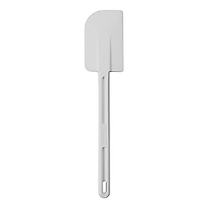 Rubbermaid Commercial Products Scraper Spatula/Food Scraper, 13.5-Inch, White, Kitchen Supplies for Baking/Cooking/Mixing in Kitchen/Restaurant
