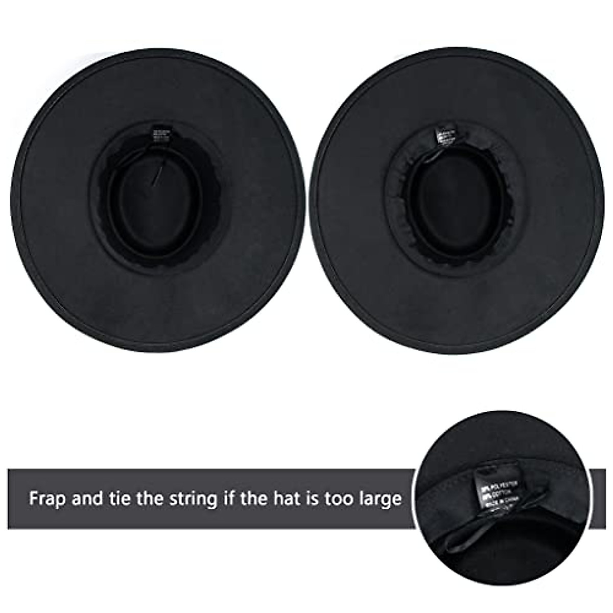 Women Men Classic Felt Fedora Hat Wide Brim Flat Top Boater Hat