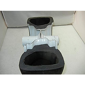 2 Pack 13x5x6 White No Flat Front Solid Tire Puncture Proof Fits Exmark Fits Toro mowers Matching The Following part Numbers 109-126 - 103-351 - 126-5360 1-633582 1-633002