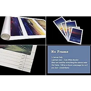 Posters Prints GTR Vs Supra Race Cars Canvas 5 Piece Five Panel Print Modern Wall Art Poster Picture Home Decor Gift (size 2) Frameless