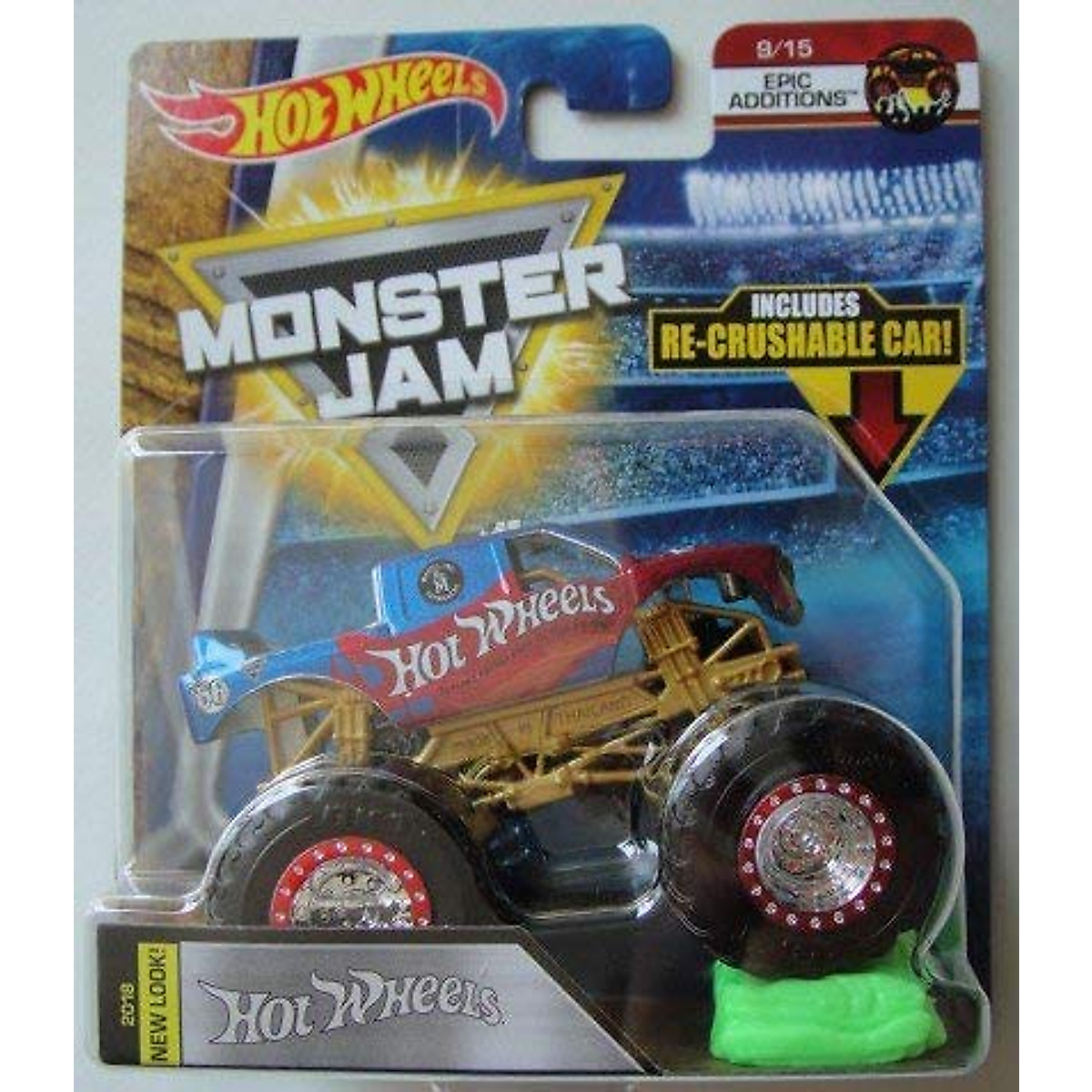 Hot Wheels 2018 Since 68 Team Monster JAM DIE-CAST