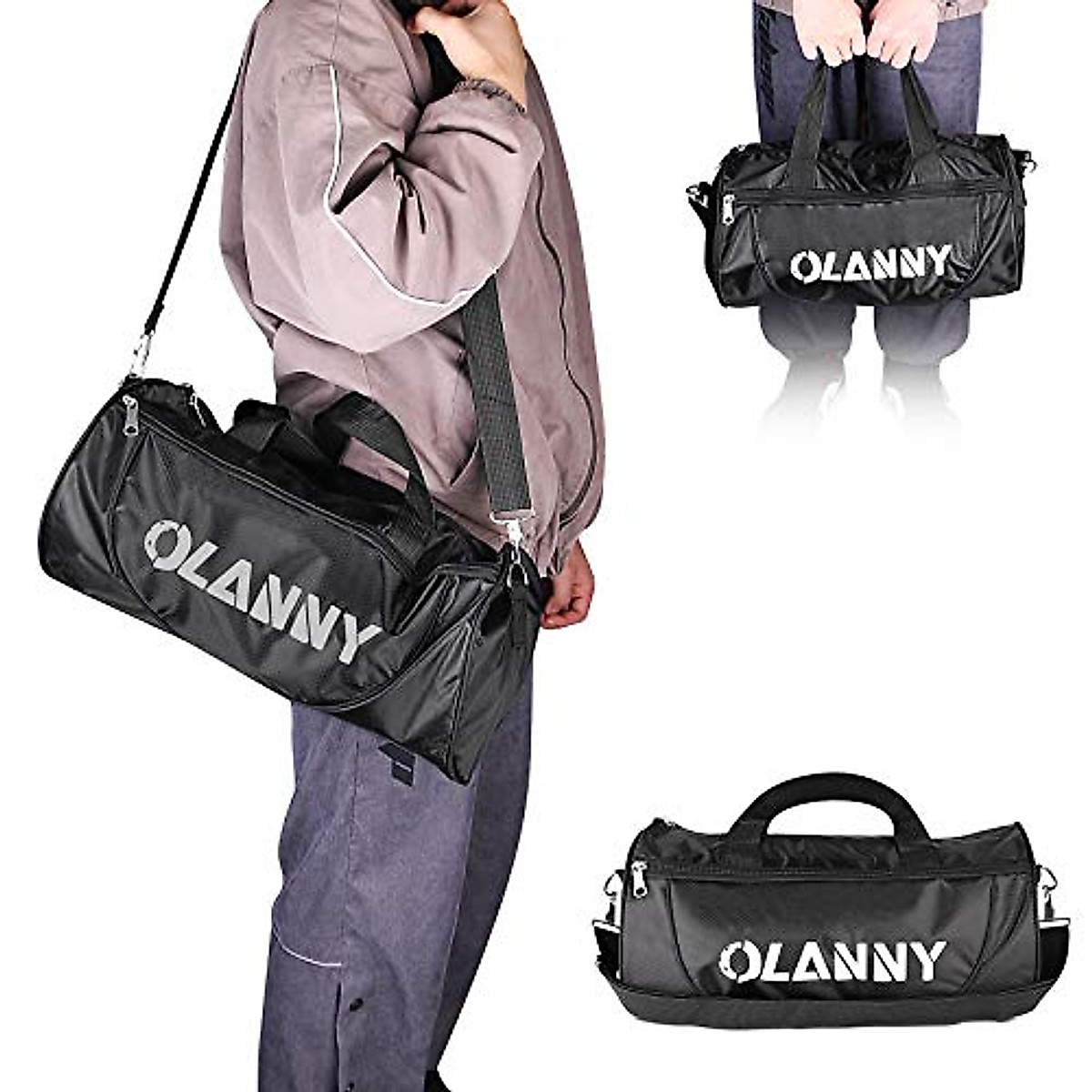 OLANNY Pickleball Paddles Set | Pickleball Set Includes 4 Pickleball Paddles + 6 Balls+ 4 Replacement Soft Grip + 1 Portable Carry Bag | Premium Rackets Face & Polymer Honeycomb Core