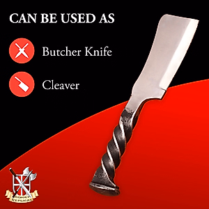 Armory Replicas The Butcher Locomotive Railroad Spike Cleaver Knife