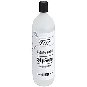 Oakton AO-00653-16 Oakton Conductivity and TDS Standard, 84 Μs; 500 mL