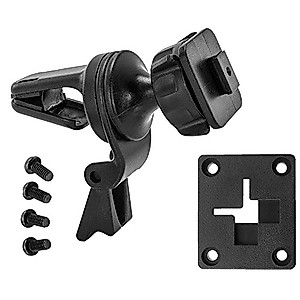 Arkon Air Vent Car Mount for Sirius XM Satellite Radios - Single T and AMPS Pattern Compatible Retail Black