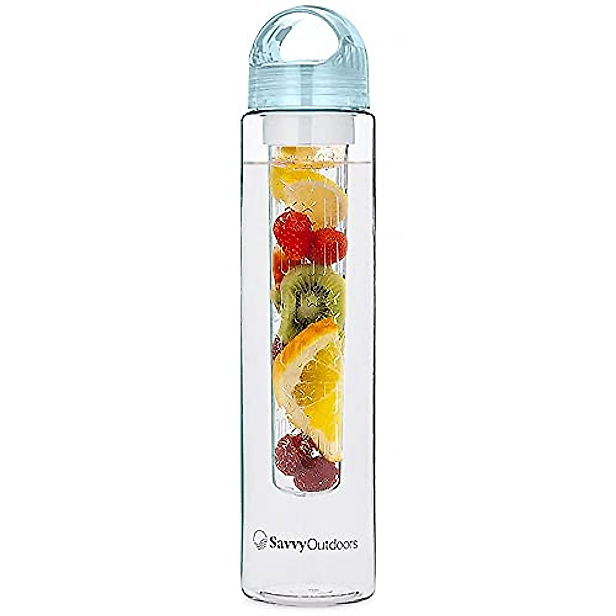 Infusion Fruit Infuser Water Bottle - BPA Free Insulated Water Bottle, Reusable Water Bottle with Fruit Infuser, Easy-to-Clean Gym Accessories for Women, Sports Water Bottle, Savvy Outdoors