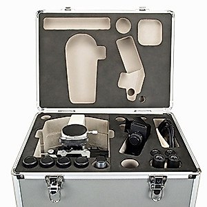 OMAX - 40X-2500X USB 3.0 18MP Digital Trinocular Compound LED Lab Microscope with Aluminum Carrying Case - M837ZL-A185A-C180U3