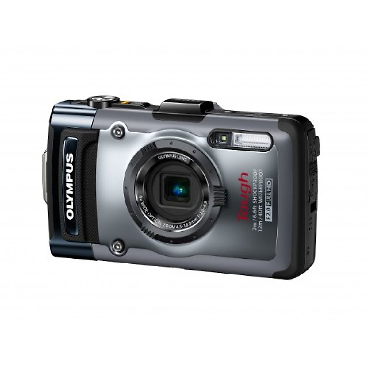 Olympus TG-1iHS 12 MP Waterproof Digital Camera with 4x Optical Zoom,Silver