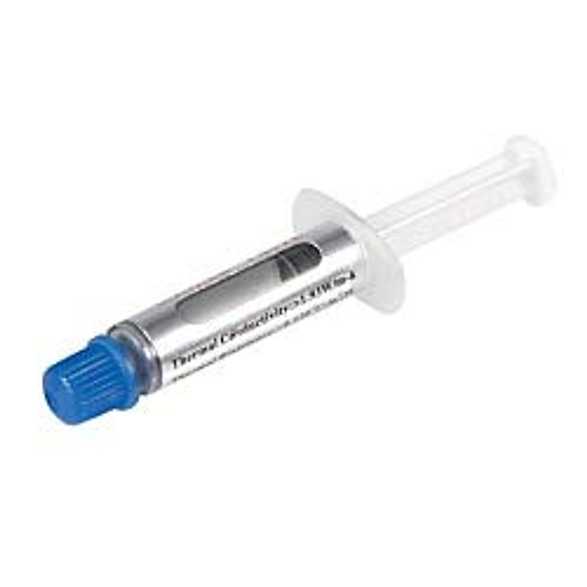 StarTech.com Thermal Paste, Metal Oxide Compound, Re-sealable Syringe (1.5g), CPU/GPU Thermal Grease Paste (SILVGREASE1)