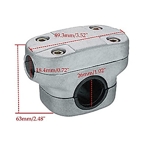 Strimmer Trimmer Handle Bracket Clamp Holder for Brush Cutter Garden Tools Tube (26mm)