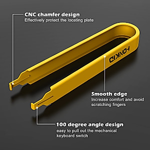 HONKID Switch Puller,Stainless Steel Key Remover for Replacement Mechanical Gaming Keyboard Switches