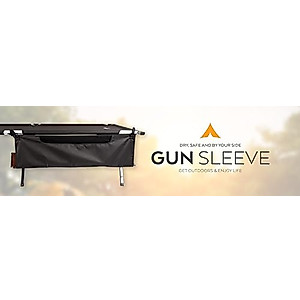 TETON Sports Cot Gun Sleeve; Secure Storage for your Rifle or Shotgun; Perfect Companion to the TETON Sports Camping Cots; Finally, a Cot Organizer for Your Gun; A Hunter’s Must Have