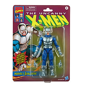 Marvel Legends Series X-Men Classic Avalanche 6-inch Action Figure Toy, for 4+ Years, 2 Accessories