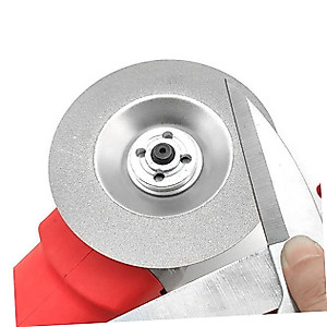 CHILDWEET 2pcs Grinding Blade Diamond Sharpener Stone Sharpening Wheel Diamond Sharpener Tool Electric Sharpener Diamond Sharpeners for Knives Kitchen Sharpen The