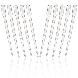 EKIND Plastic Transfer Pipettes - Lab Instruments & Equipment (2ml, Graduated, Pack of 100)