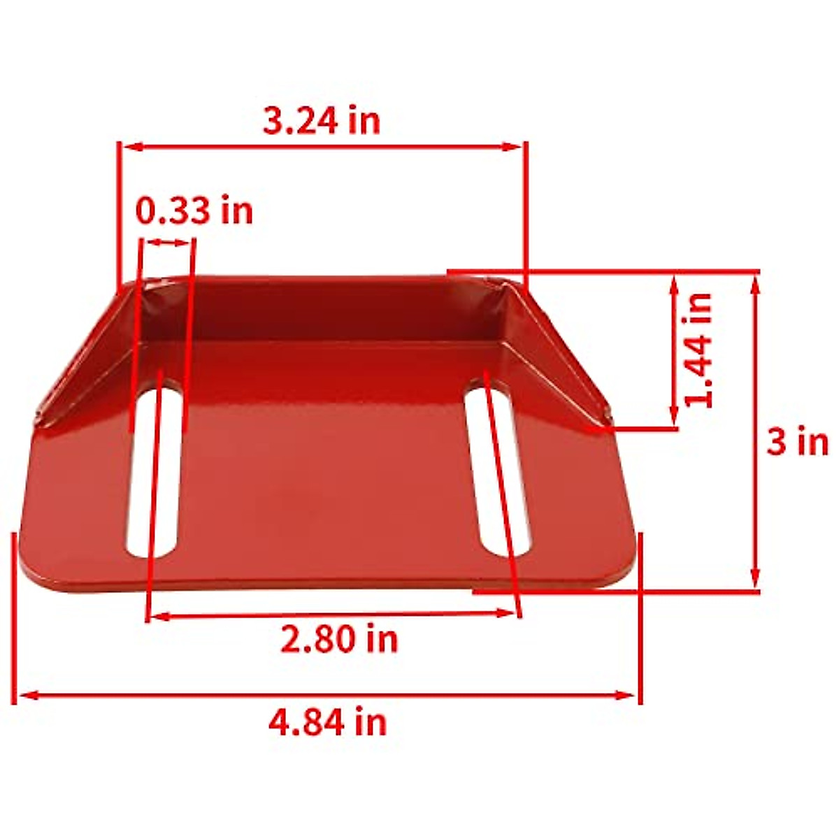 Ownengin 784-5580 Snow Thrower Slide Shoes 2 Pack Skid Shoes with Mounting Hardware for MTD 784-5580-0637 Fits for Cub Cadet Yardman SnowBlower