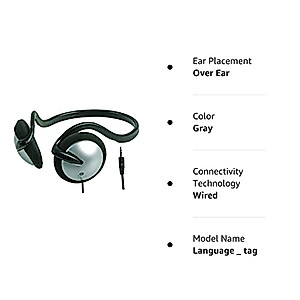 Back Of Neck Lightweight Headphones