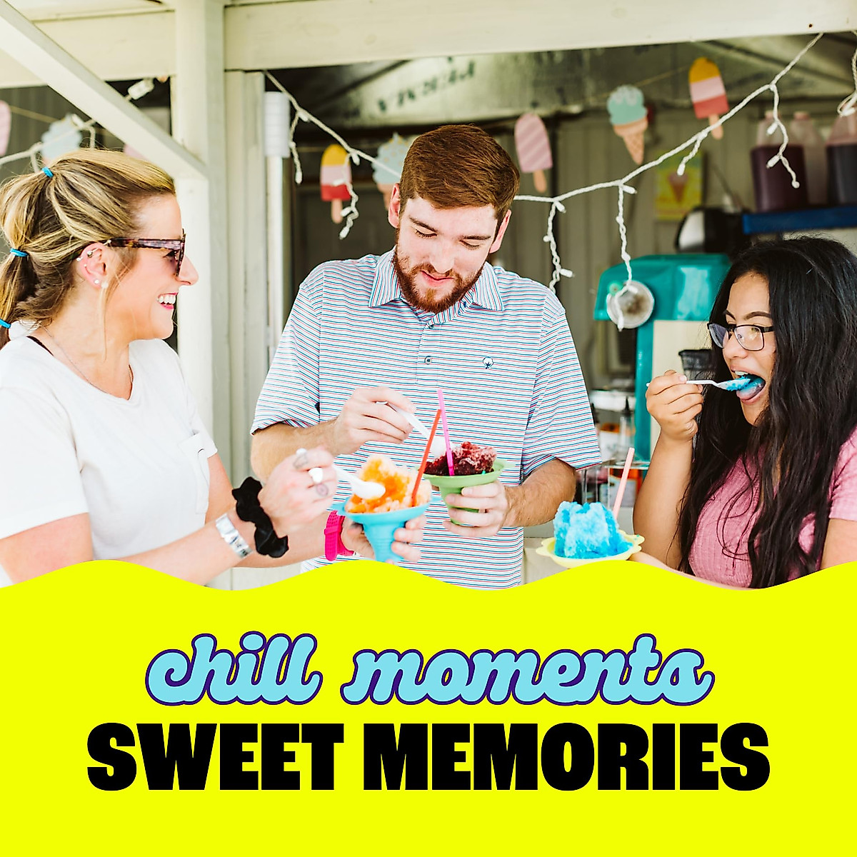 Hawaiian Shaved Ice S900A Shaved Ice and Snow Cone Machine, 120V, White