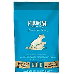 Fromm Large Breed Puppy Gold Premium Dry Dog Food - Dry Puppy Food for Large Breeds - Chicken Recipe - 30 lb