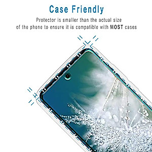 HPTech (2 Pack) Tempered Glass For Motorola Moto G Stylus 2022 / Moto G Stylus 5G 2022 [Not Fit for 2021/2020 Version] Screen Protector, Anti Scratch, Bubble Free