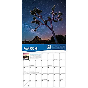 2024 National Park Foundation Wall Calendar: 12-Month Nature Calendar & Photography Collection (Monthly Calendar)