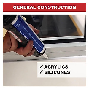 Albion Engineering R6BQ Viper Line Manual Barrel Ratchet Cartridge Caulking Gun, 1 Quart, 6:1 Drive