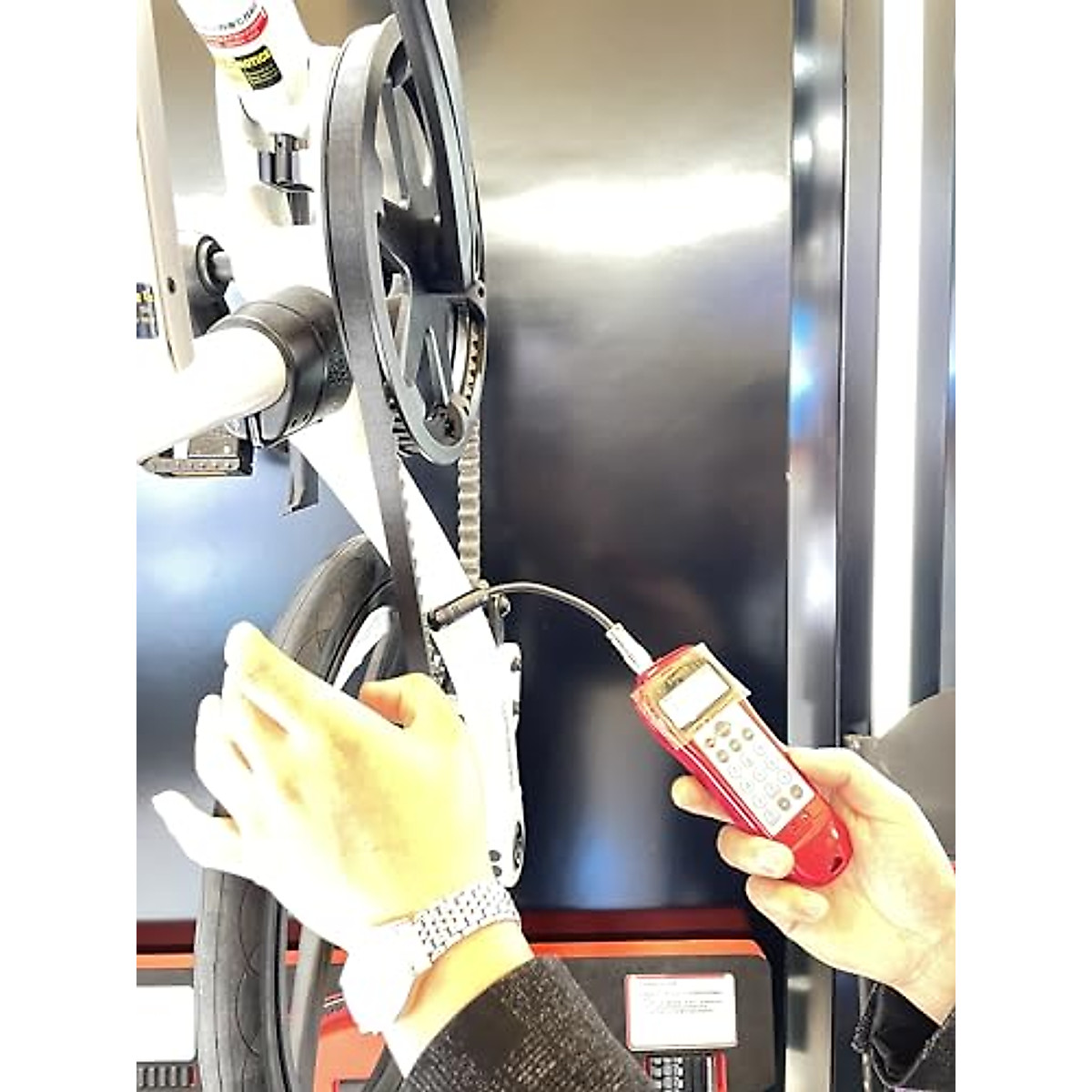 Sonic Belt Tension Meter U-508 SANKER Belt Tension Tester Tensiometer with Frequency Range 10Hz to 5000Hz Tension Range 0.01 to 99900N