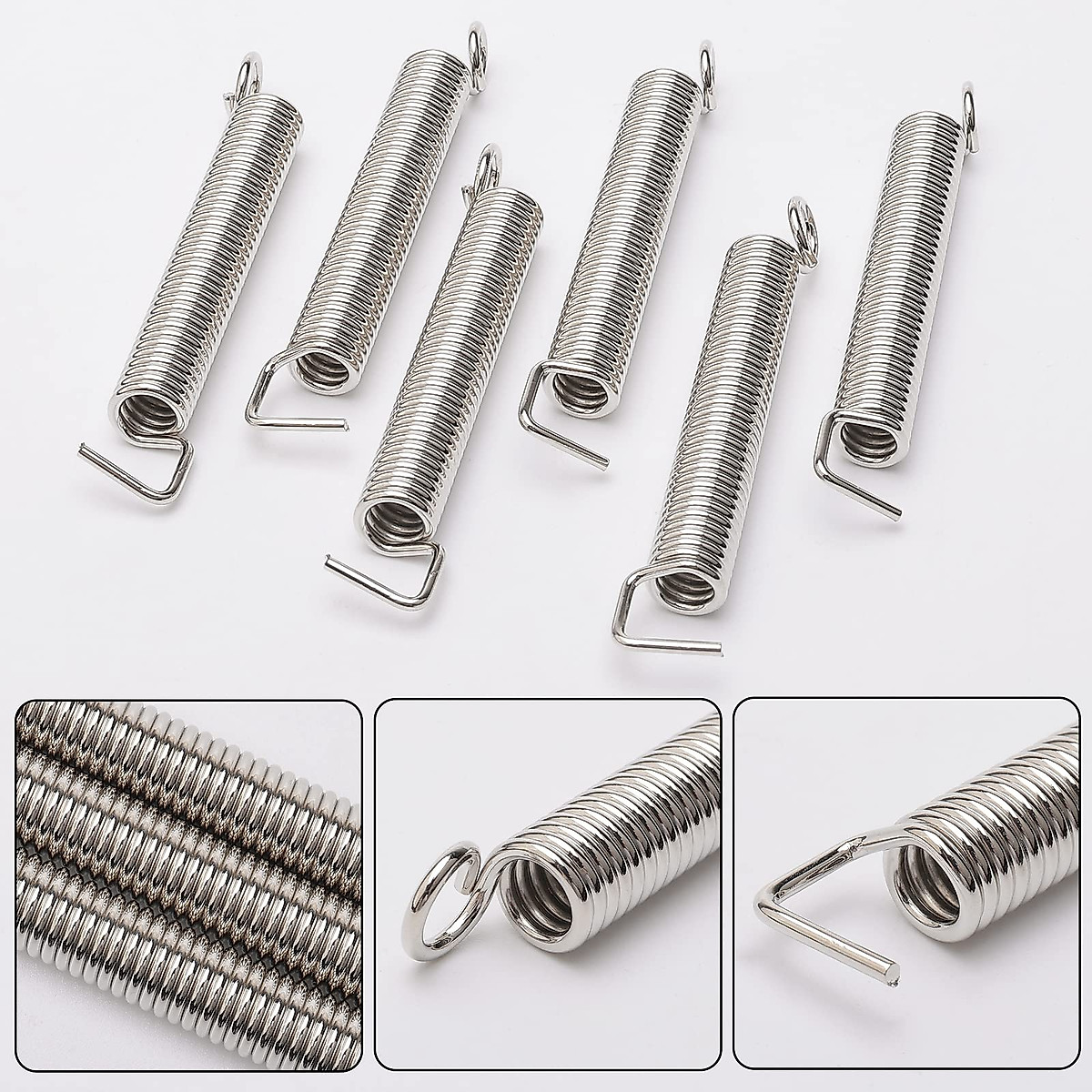 Electric Guitar Tremolo Bridge Springs for Noiseless Tremolo Springs Pack of 6