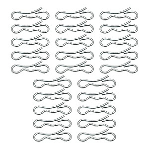 Gpartsden Pack of 25 Bow Tie Clip 714-04040 for MTD Husqvarna Cub Cadet Troy-Bilt Craftsman Ryobi Columbia 532194208 Snow Blower