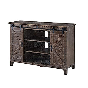 Southern Enterprises Holmes TV Stand, Brown