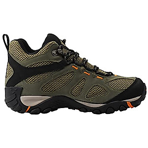 Merrell Men's Yokota 2 Mid Waterproof Hiking Boot, Olive/Herb, 11.5 M