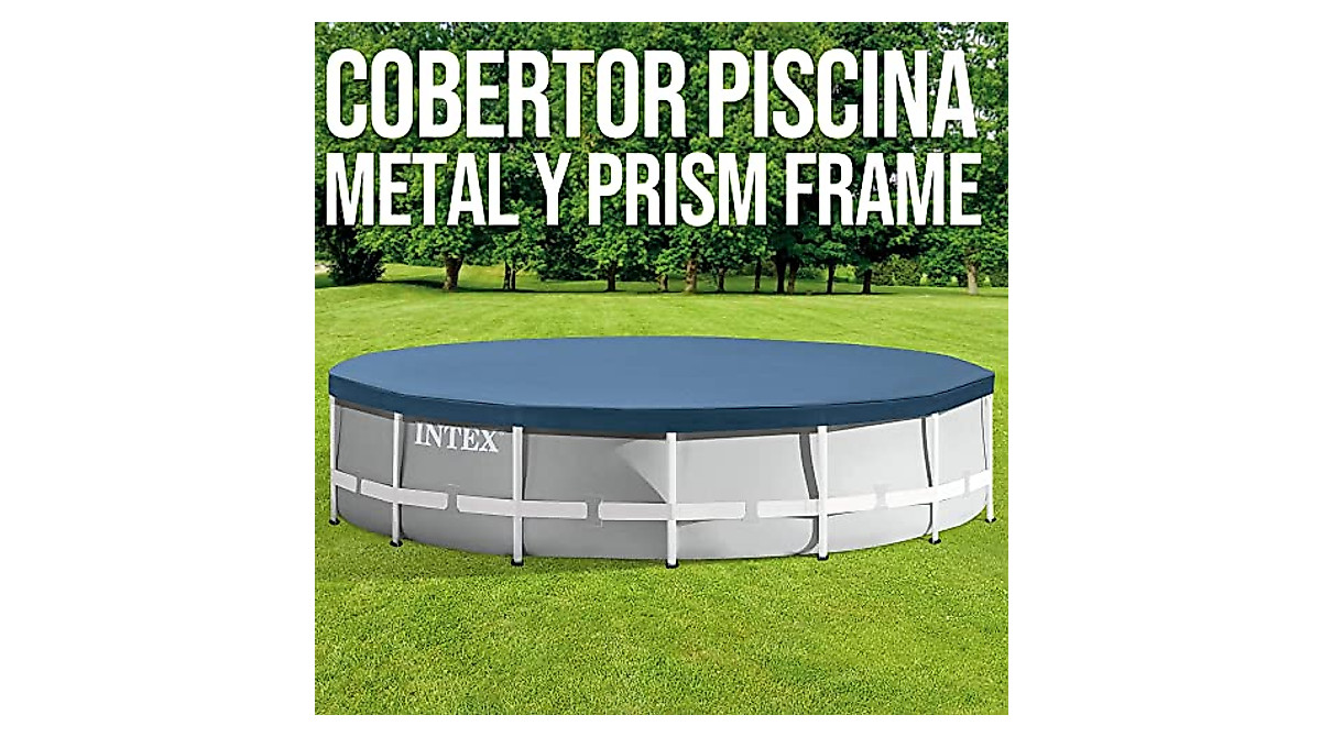 Intex 12' Frame Pool Cover - Durable & Affordable Pool Accessory