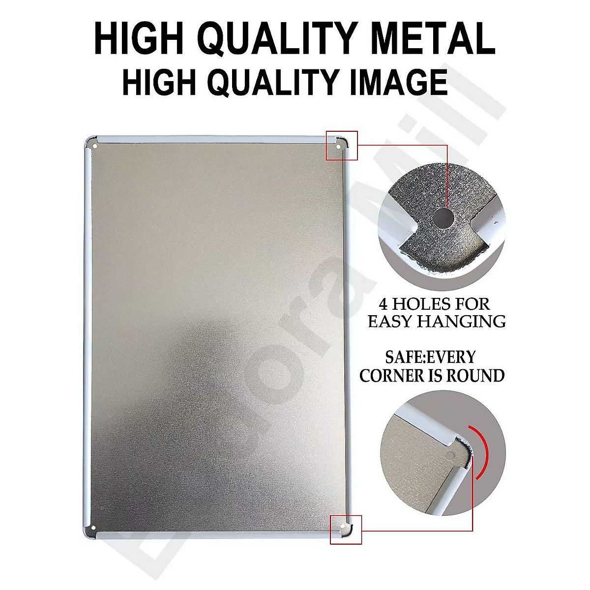 Eudora Mill Bee Happy 8x12 Metal Tin sign Vintage Bee Sunflower Happy Home Coffee Wall Decor Outdoor Farm Garden Rural Courtyard Wall Art Decor, Deco Mesh Wreath Supplies,Gift Gardeners, Teachers