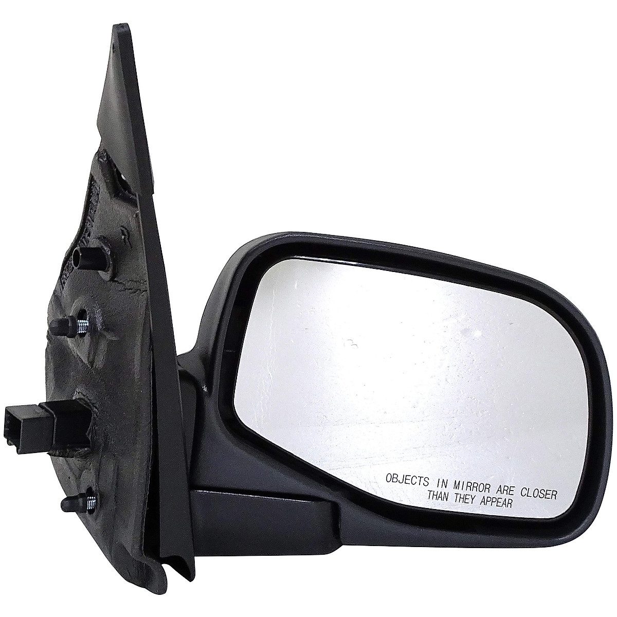 Dorman 955-045 Passenger Side Power Door Mirror - Folding Compatible with Select Ford / Mercury Models, Black