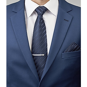 Premium Men’s Gift Tie Set Silky Necktie Pocket Squares Tie Clips Cufflinks For Men